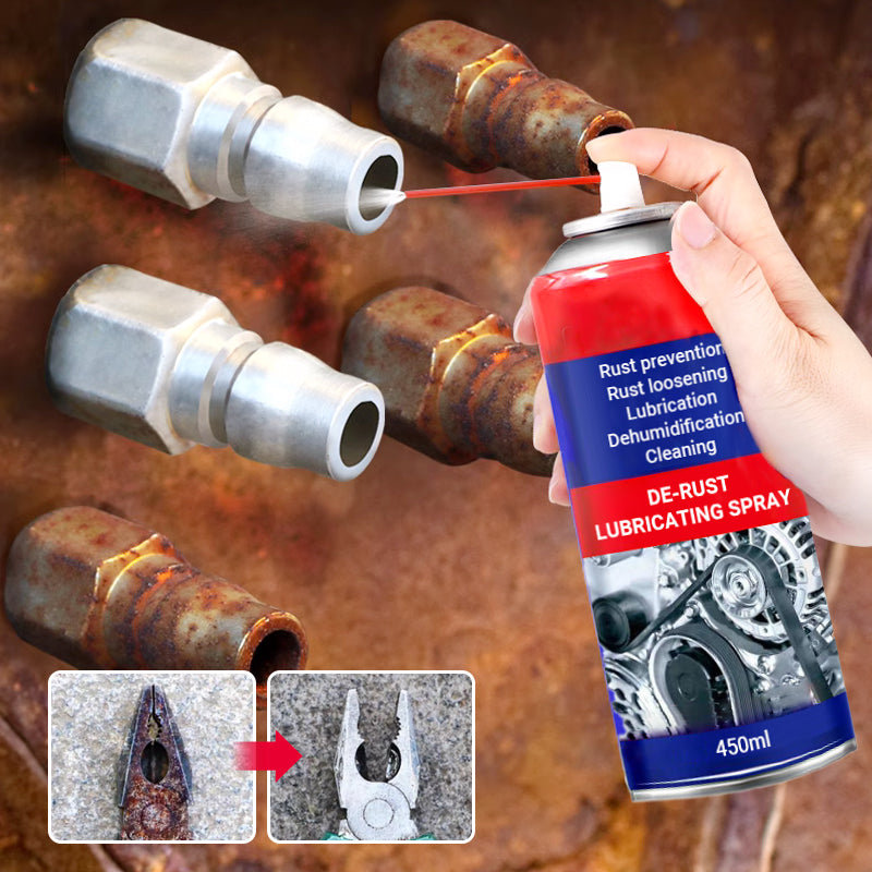 Lubricating De-Rusting Spray for Seized Bolts/ Chains – forubom