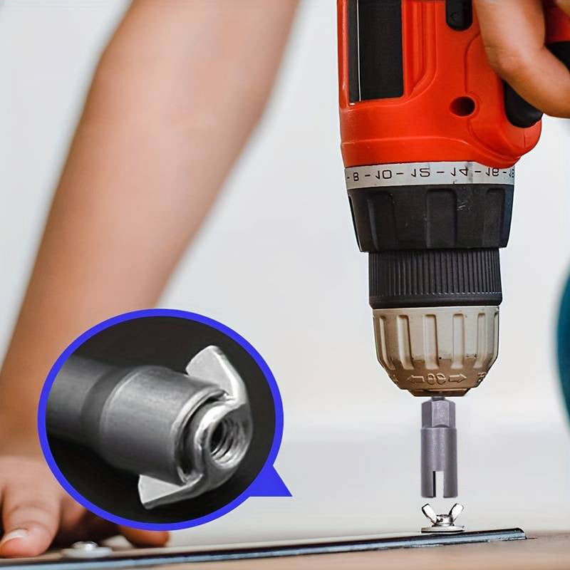 6.35mm Hex Shank Socket Adapter Nut Kit – forubom